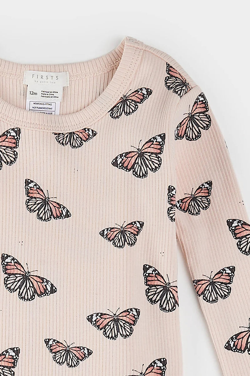 infant butterflies pj set – Ginger N' Cream™