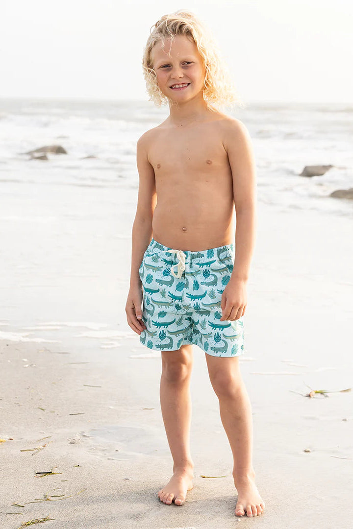 kids later gator swim trunk – Ginger N' Cream™
